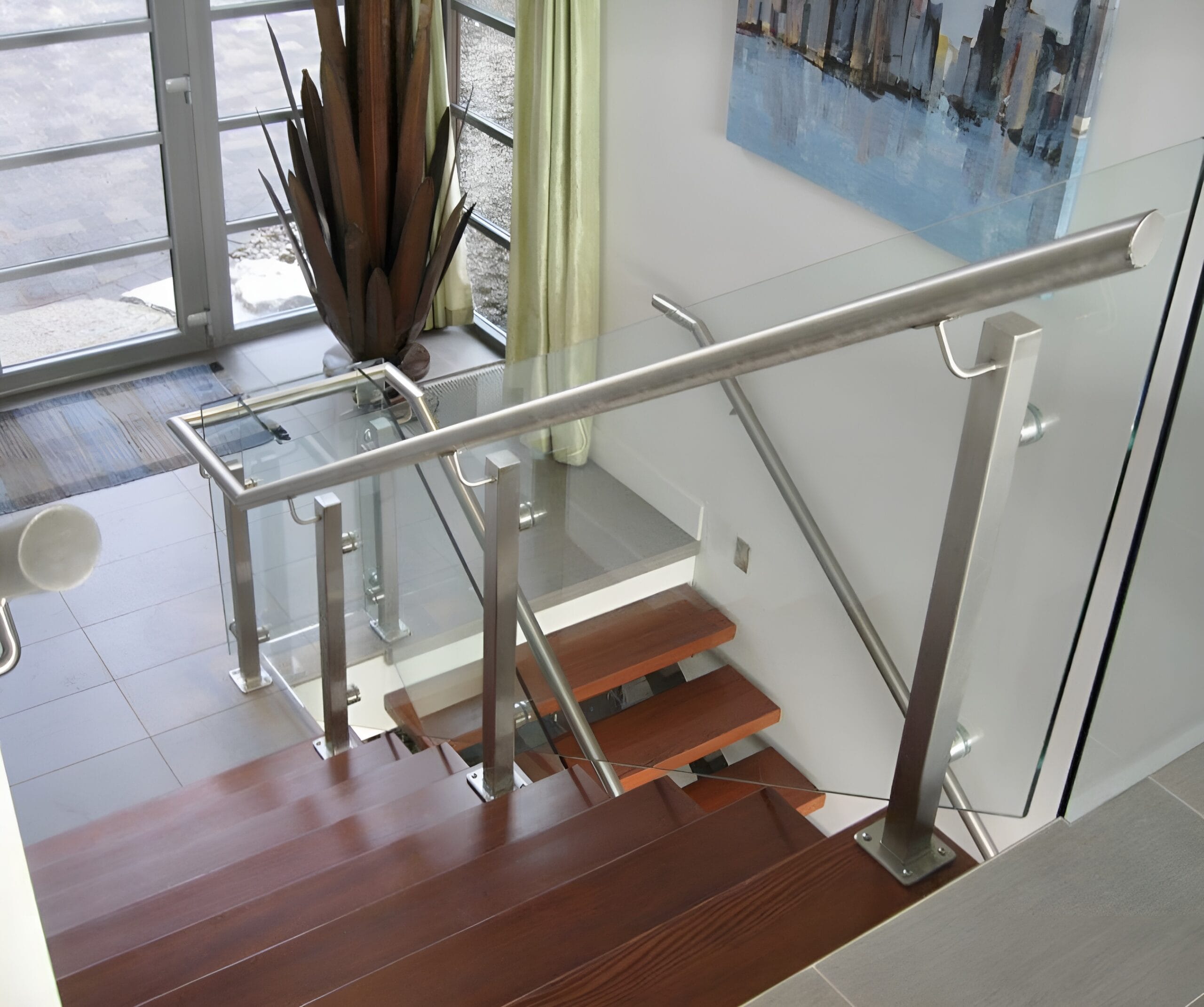 Services - Craftwell Industries | Floating Stairs, Frameless Glass Railings, Stainless Steel ...